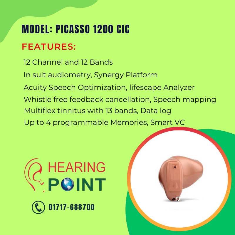 Starkey Picasso 1200 CIC - Hearing Point
