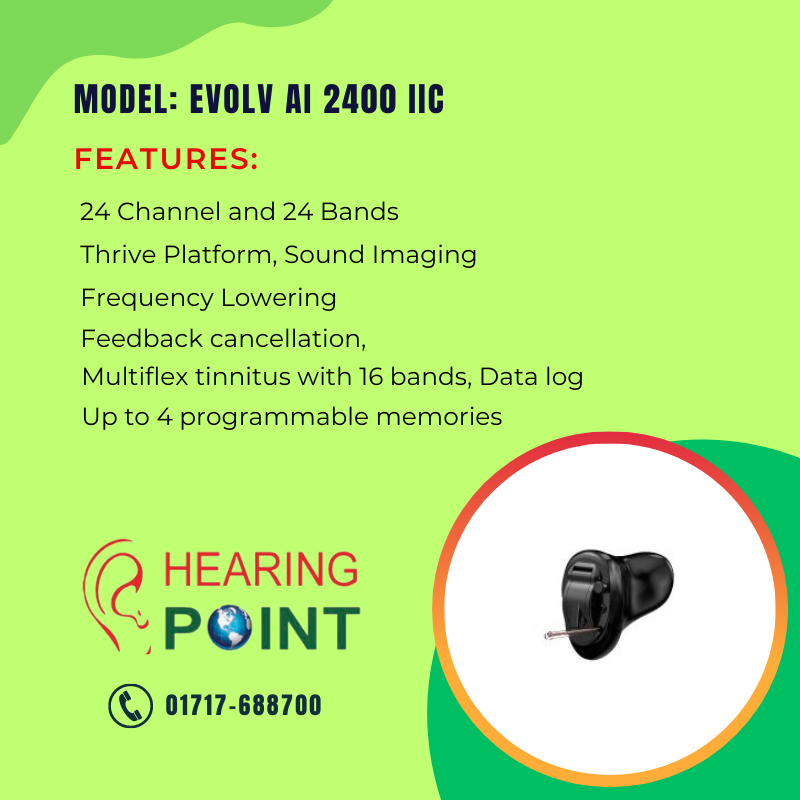 Starkey Evolv AI 2400 IIC - Hearing Point